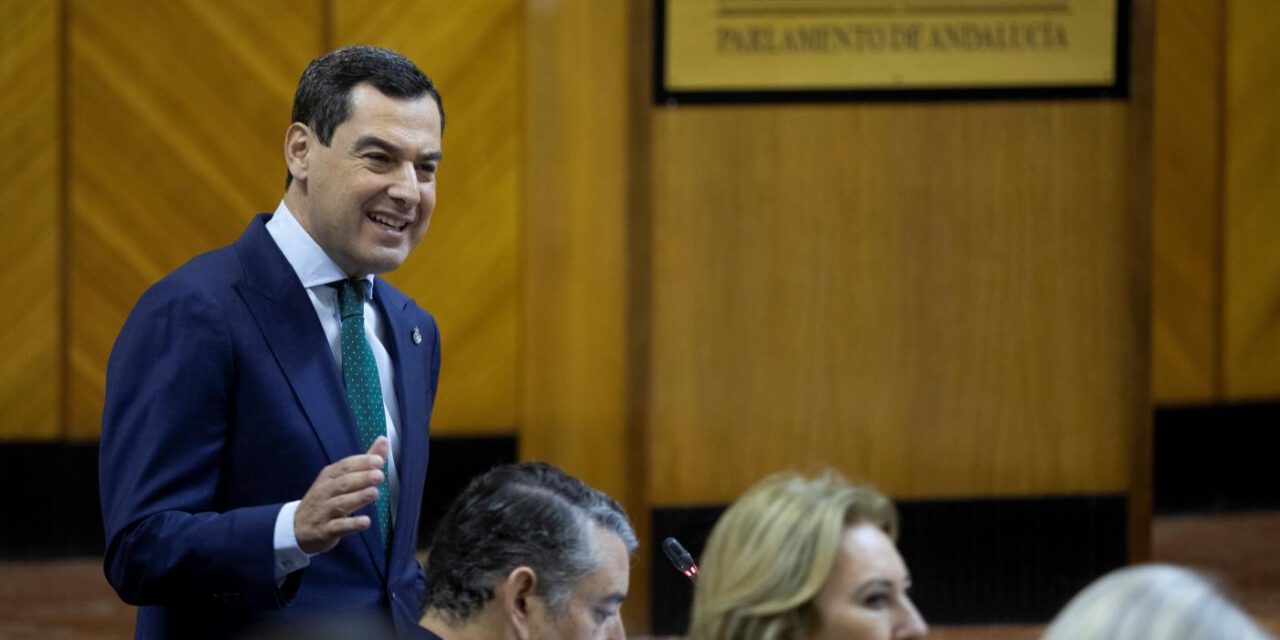 Juanma Moreno: Hemos parado "el bulo" del PSOE sobre la privatización ...