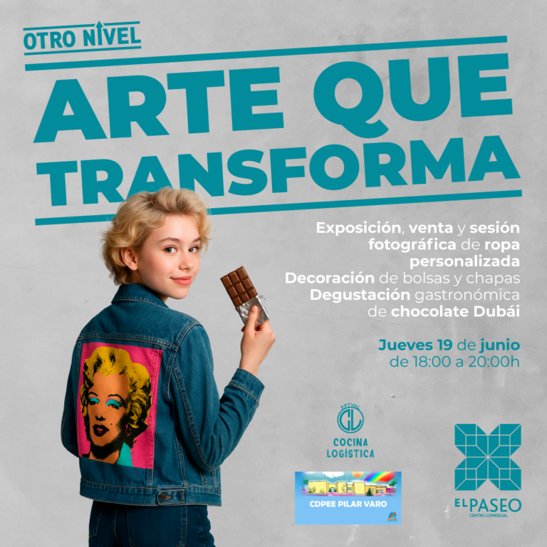 El Paseo acoge el encuentro inclusivo ‘Arte que transforma’ para visibilizar el talento del ...
